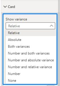 Zebra BI Cards – Formatting options | Zebra BI Knowledge Base