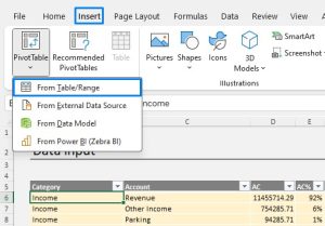 Add comments to Pivot tables | Zebra BI Knowledge Base