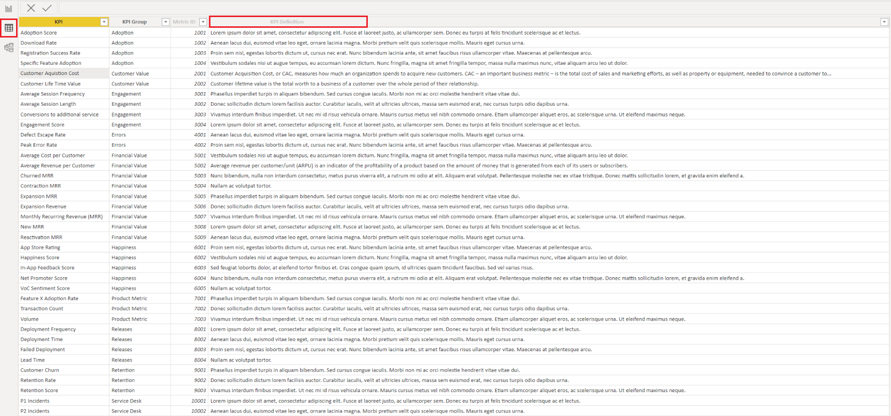 How to add a KPI definition to Zebra BI Cards | Zebra BI Knowledge Base